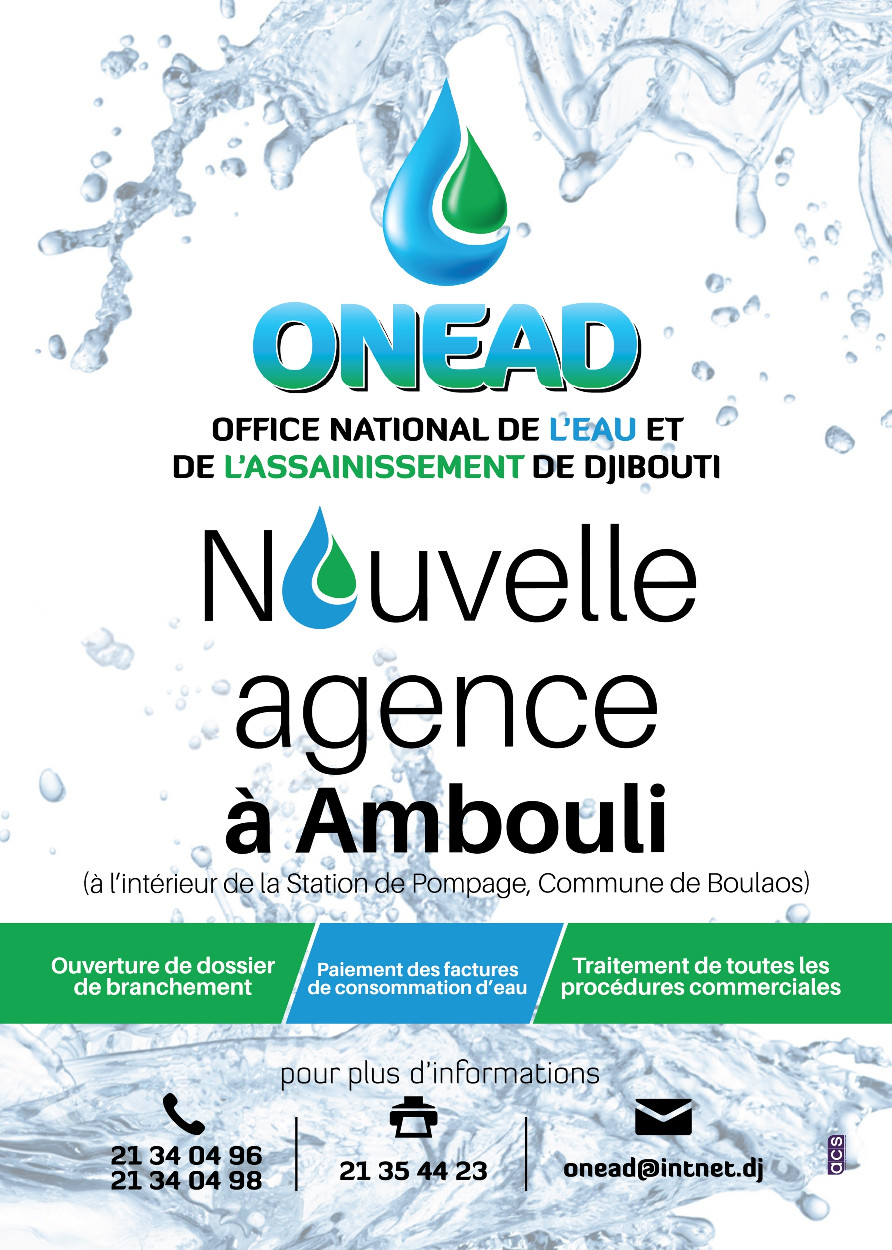 Nouveau guichet d’Ambouli – ONEAD